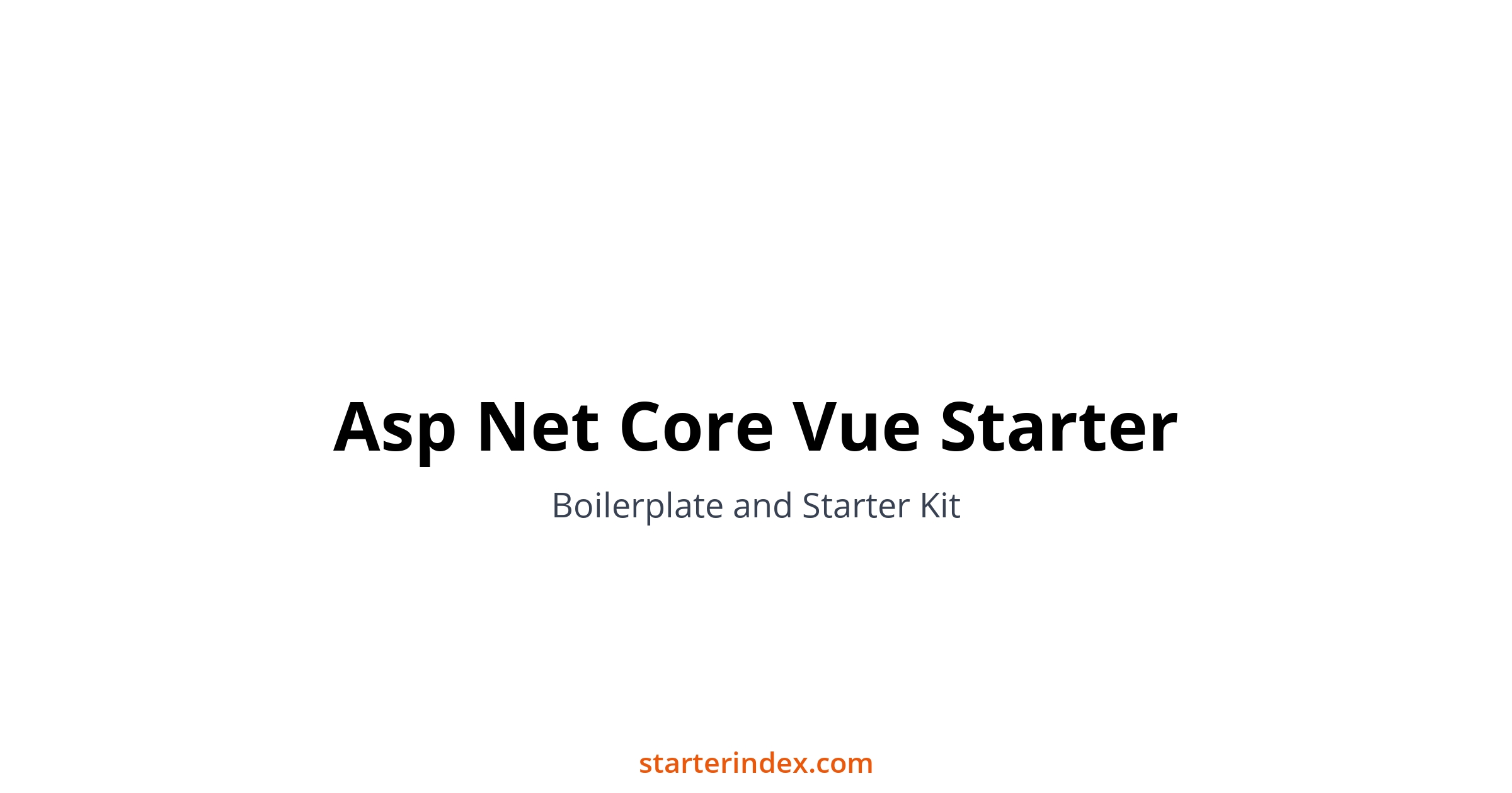 Asp Net Core Vue Starter Starter Index